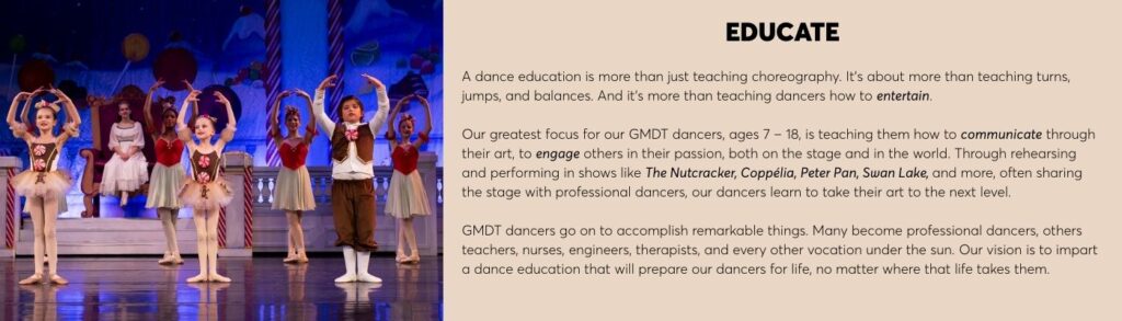 Georgia Metropolitan Dance Theatre – Educating, cultivating, and ...